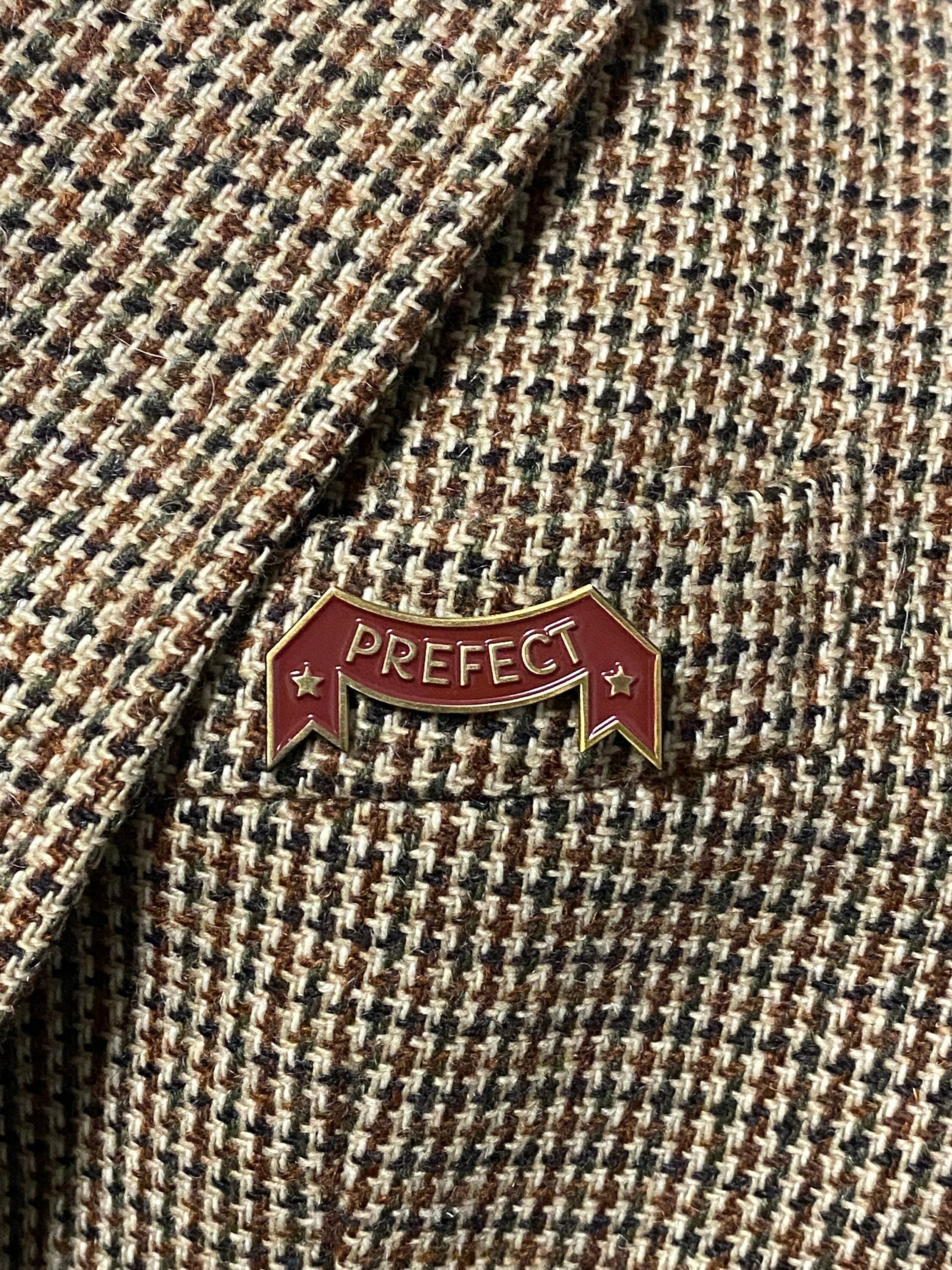 Vintage garnet and gold prefect pin magical world – The Witch's Cabin